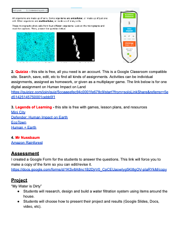 Complete Online Distance Learning Earth Science Bundle OAS 7.ESS, NGSS ...