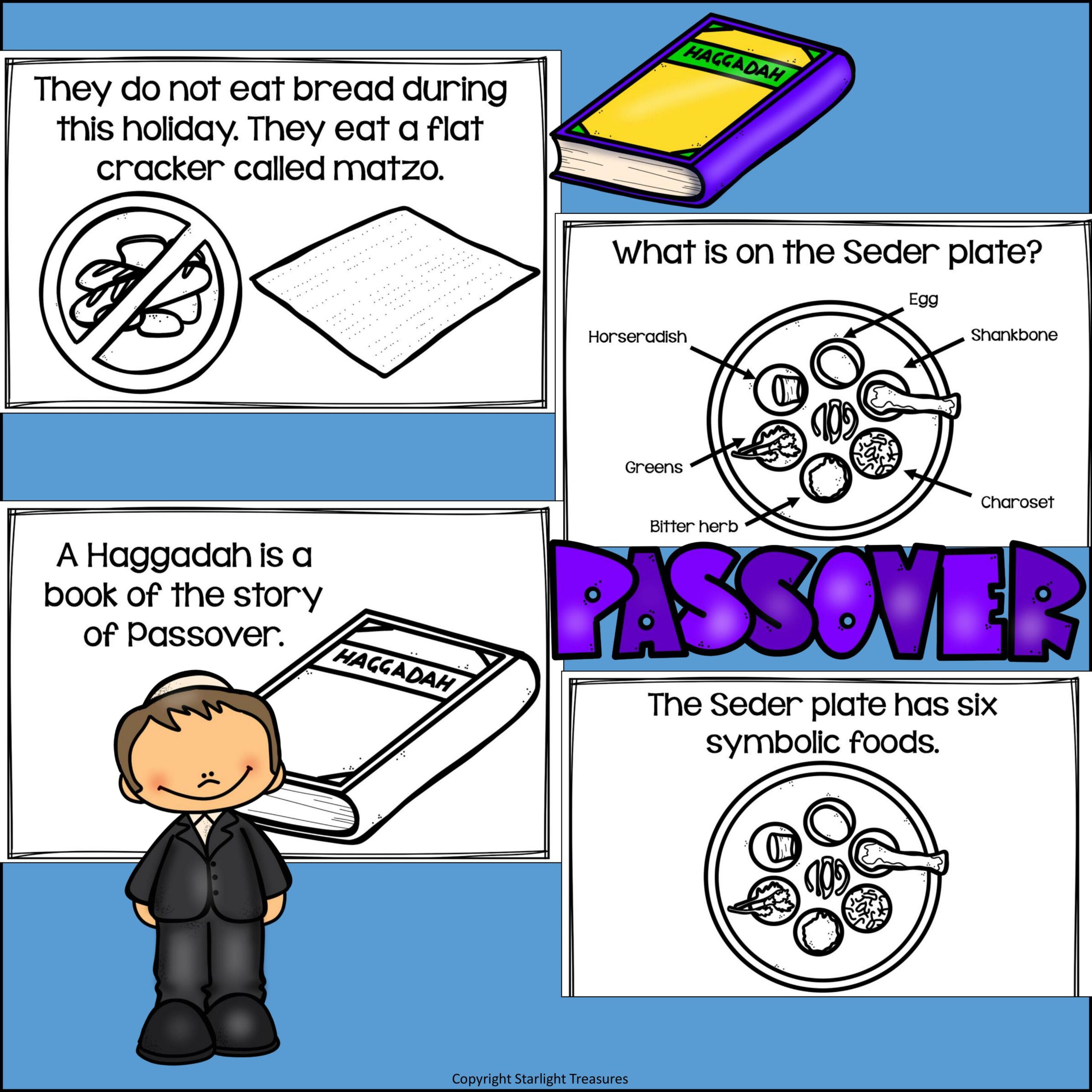 Passover Mini Book for Early Readers | Made By Teachers