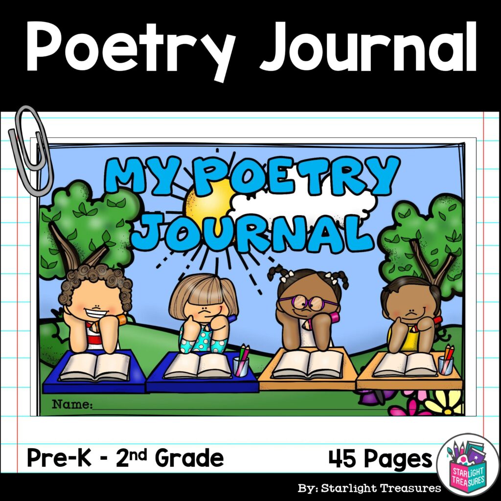 Poetry Journal for Early Readers: National Poetry Month | Made By Teachers