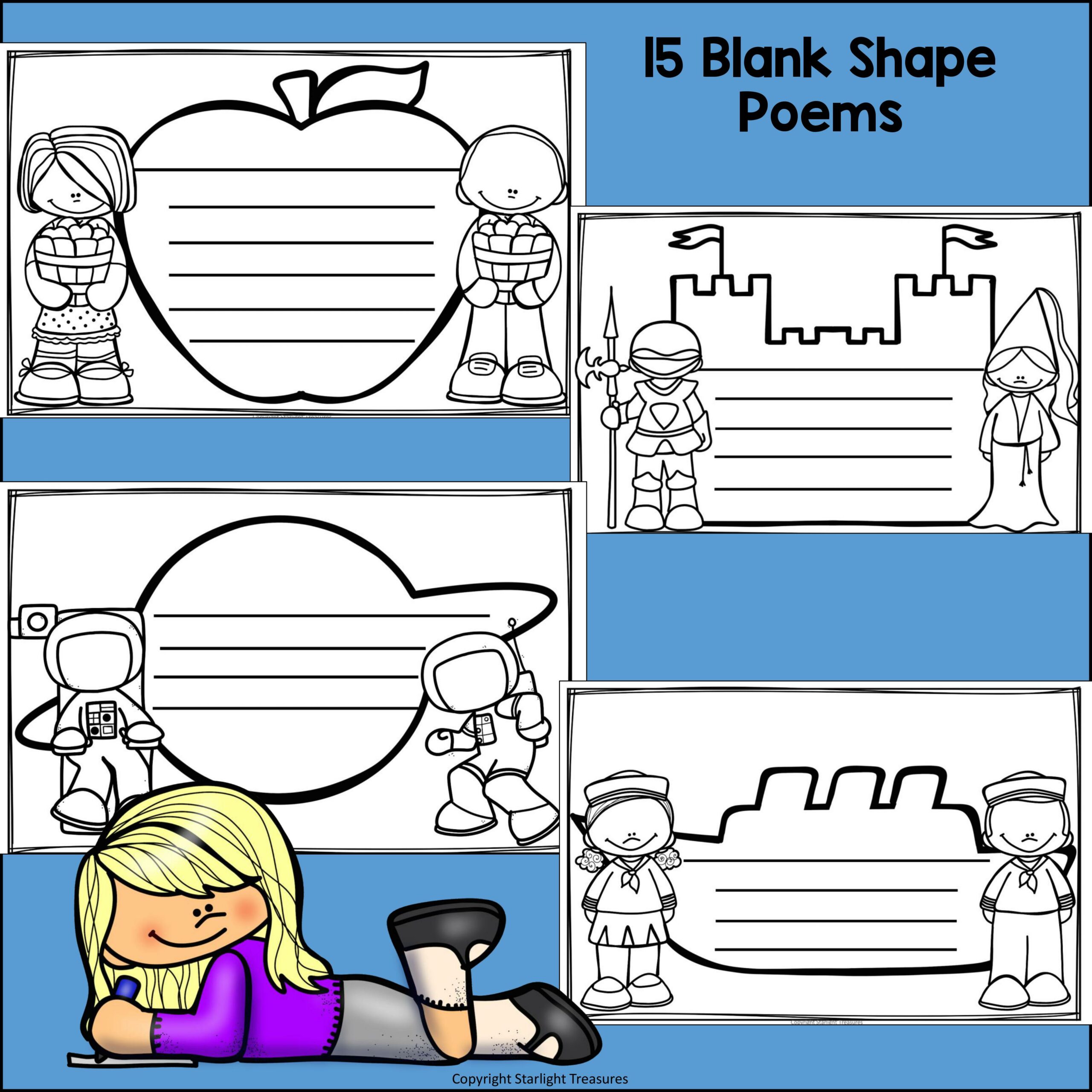 Poetry Journal for Early Readers: National Poetry Month | Made By Teachers