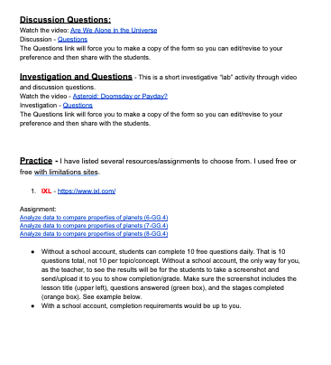 Complete Online Distance Learning Earth Science Bundle OAS 8.ESS, NGSS ...