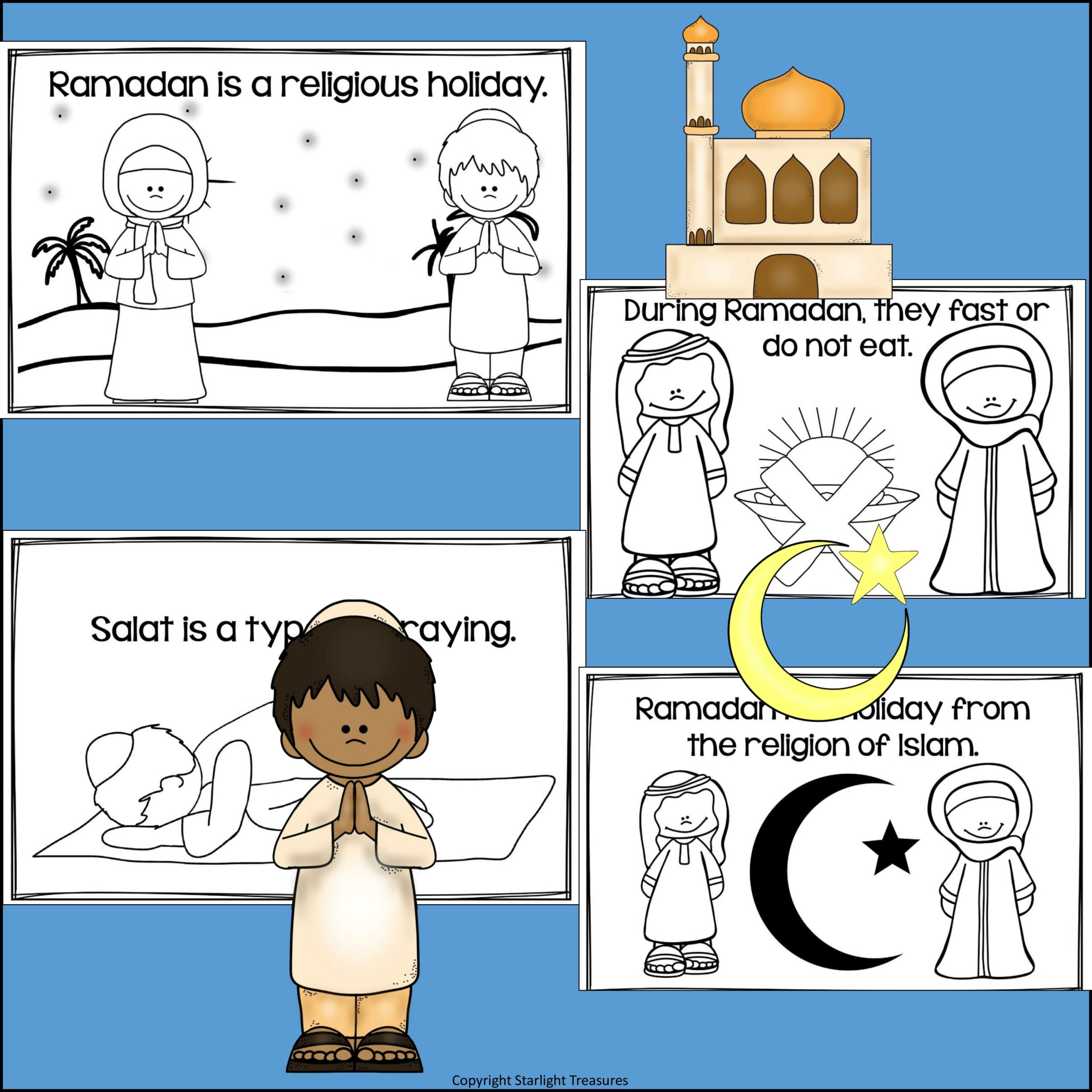 Ramadan Mini Book for Early Readers | Made By Teachers