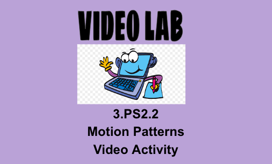 3rd Grade Science Video Lab Activity 3.PS2.2 Motion Patterns | Made By ...
