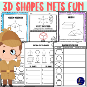 3D Shapes Nets Fun | Made By Teachers