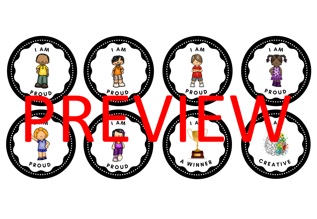Self-Esteem Stickers Printable | Made By Teachers
