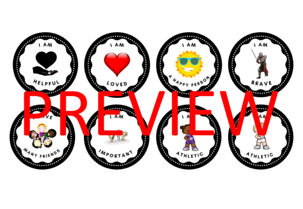 Self-Esteem Stickers Printable | Made By Teachers