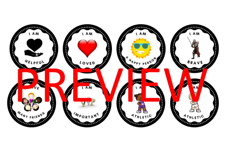 Self-Esteem Stickers Printable | Made By Teachers