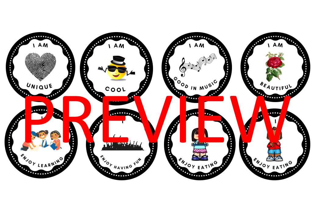 Self-Esteem Stickers Printable | Made By Teachers
