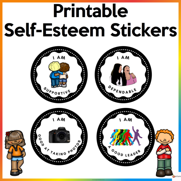 Self-Esteem Stickers Printable | Made By Teachers