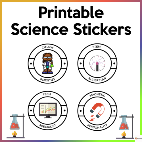Science Affirmation Stickers Printable | Made By Teachers