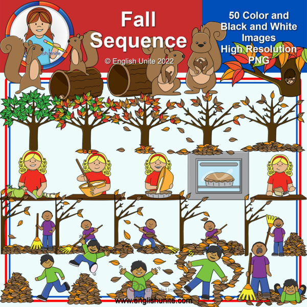 Clip Art - Fall Sequence | Made By Teachers