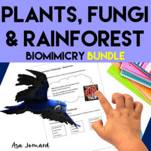 Plants Fungi Rainforest Bundle | Project Based Learning Biomimicry | Made By Teachers
