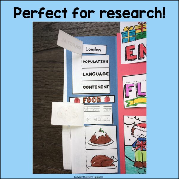 Christmas in England Lapbook for Early Learners - Christmas Around the ...