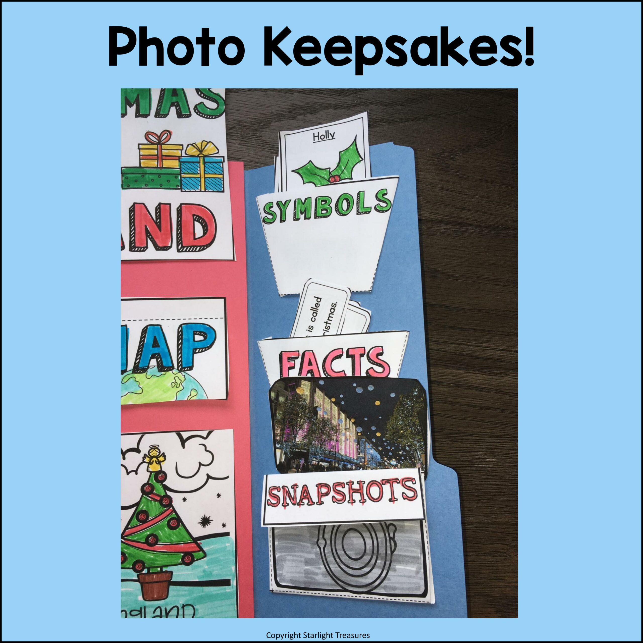 Christmas in England Lapbook for Early Learners - Christmas Around the ...