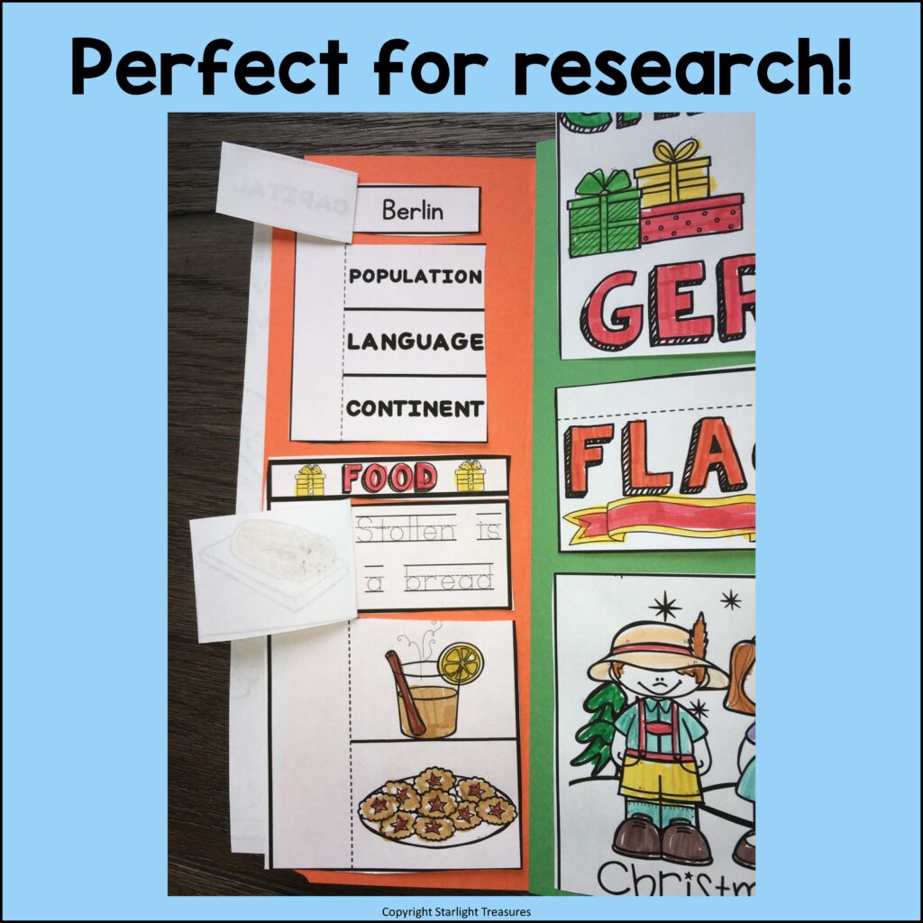 Christmas in Germany Lapbook for Early Learners - Christmas Around the ...