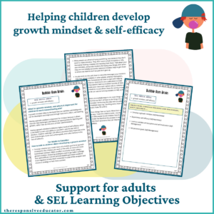 Bubble Gum Brain (by Julia Cook) Social-Emotional Learning Activities ...