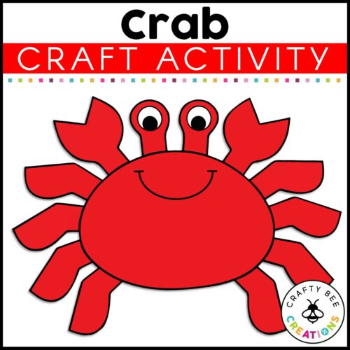 Crab Craft | Ocean Animals Activity | Sea Life | Ocean Habitat ...