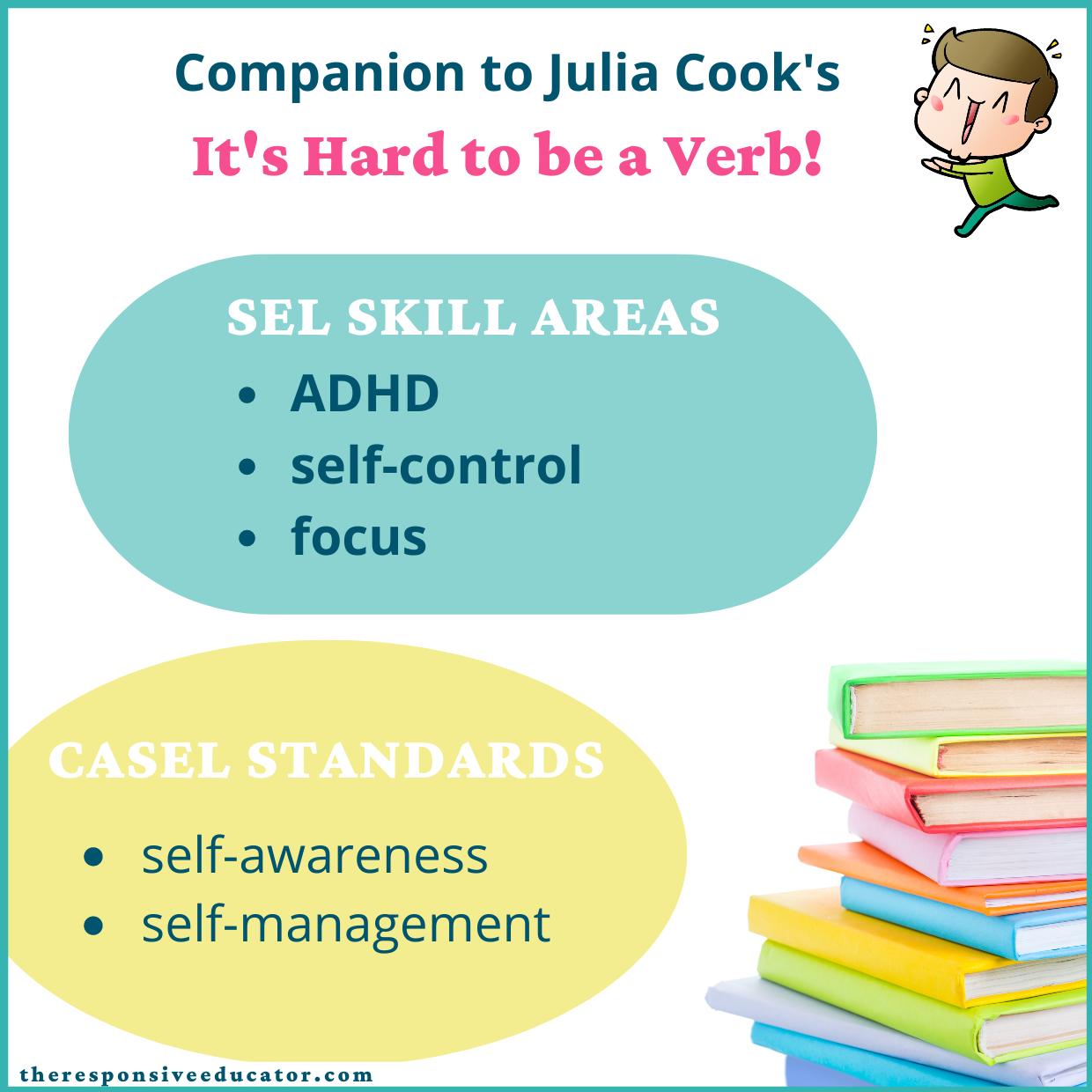 It's Hard to Be a Verb! (by Julia Cook) Social-Emotional Learning ...