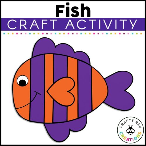Fish Craft | Ocean Animals Activity | Sea Life | Ocean Habitat ...