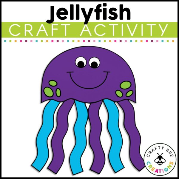 Jellyfish Craft | Ocean Animals Activity | Sea Life | Ocean Habitat ...