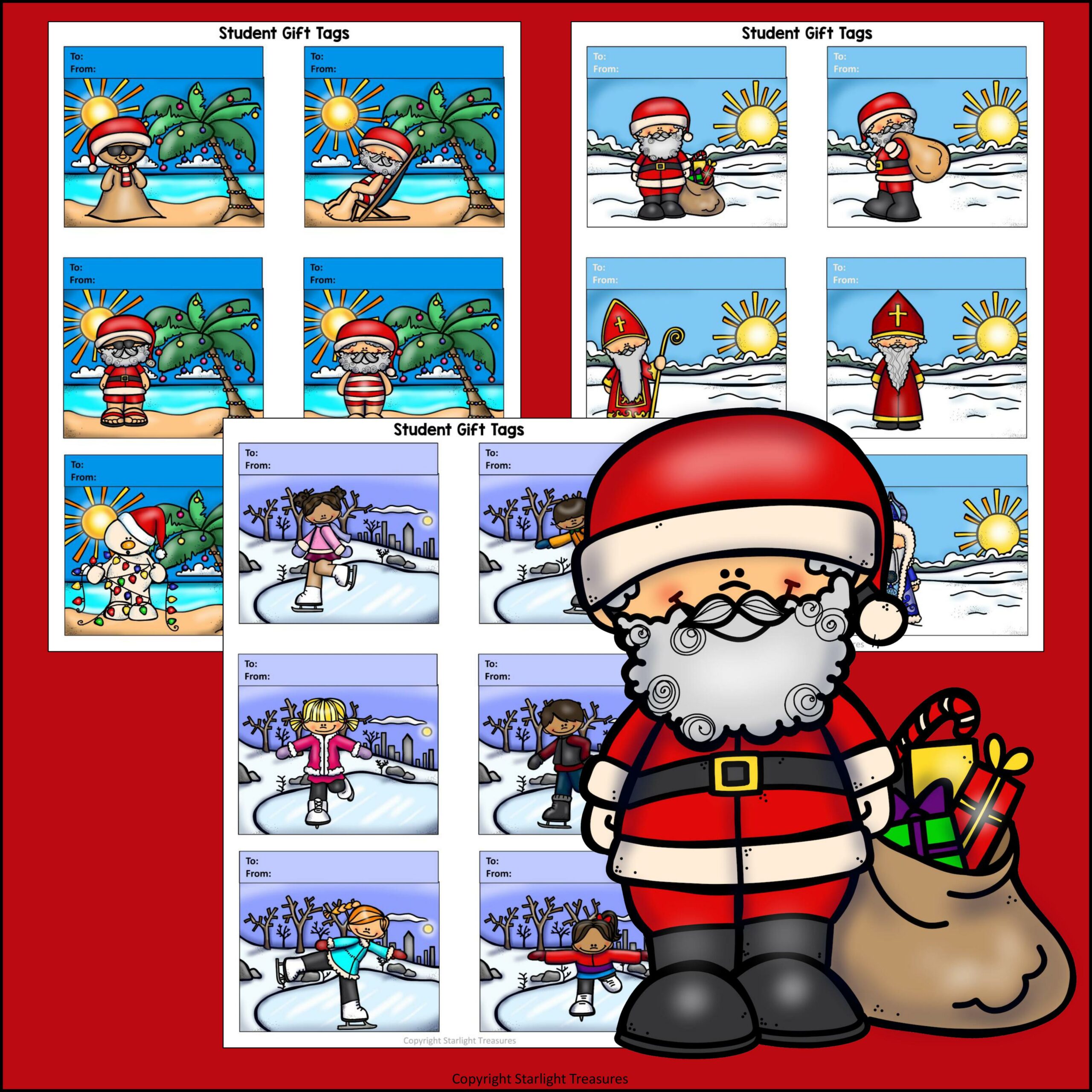 Christmas Gift Tags | Made By Teachers