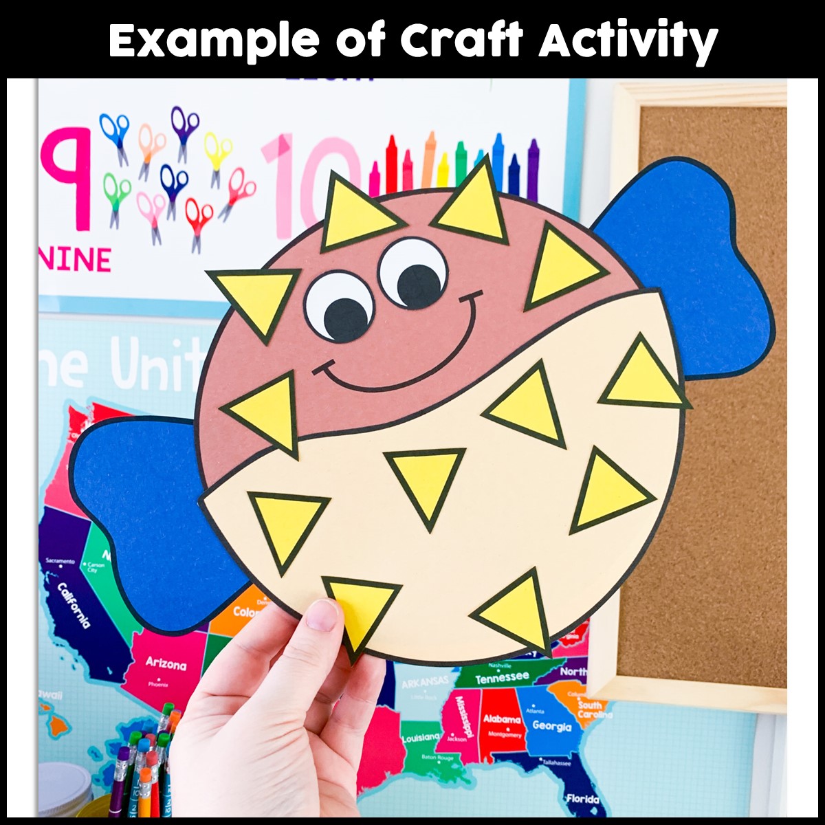 Pufferfish Craft | Ocean Animals Activity | Sea Life | Ocean Habitat ...