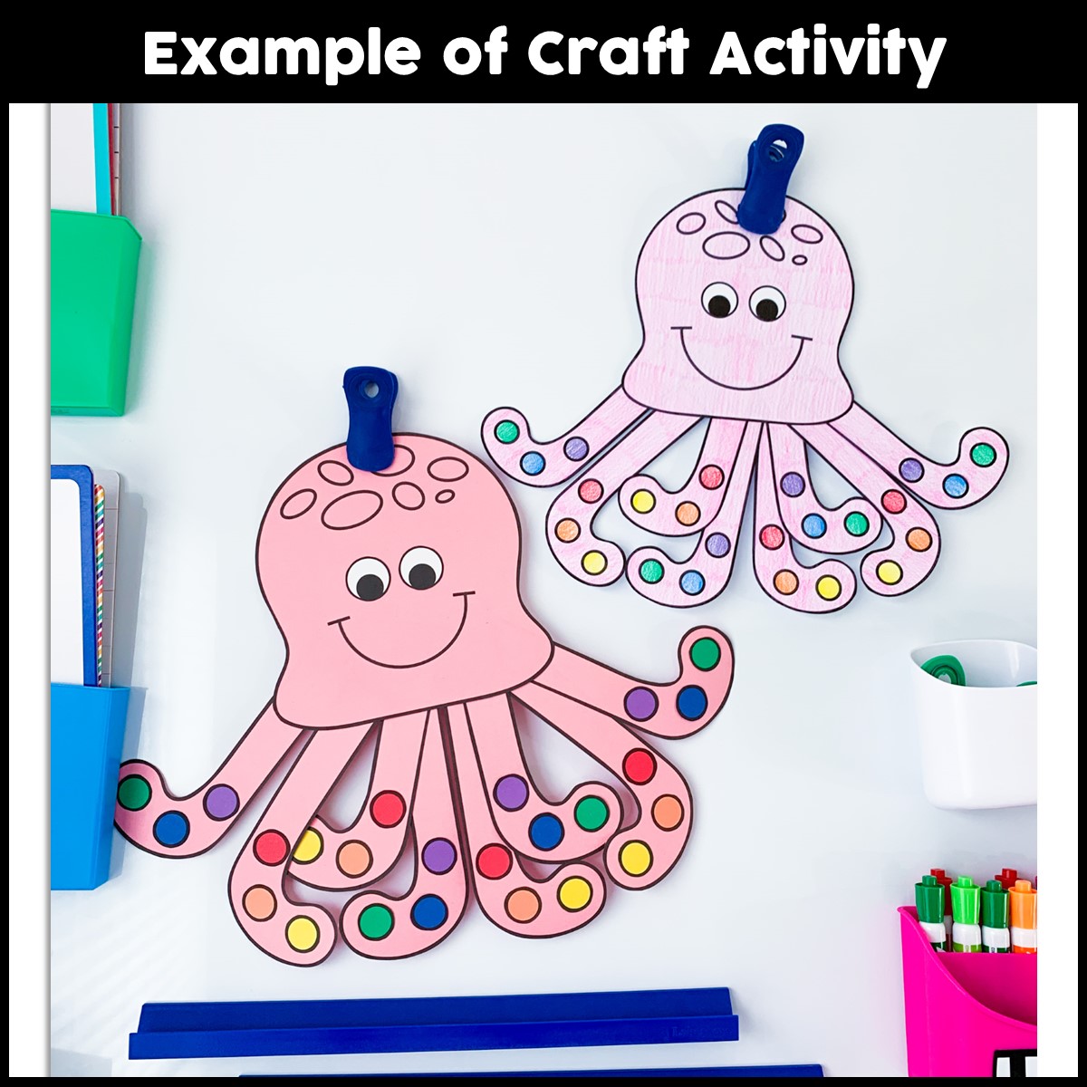 Octopus Craft | Ocean Animals Activity | Sea Life | Ocean Habitat ...