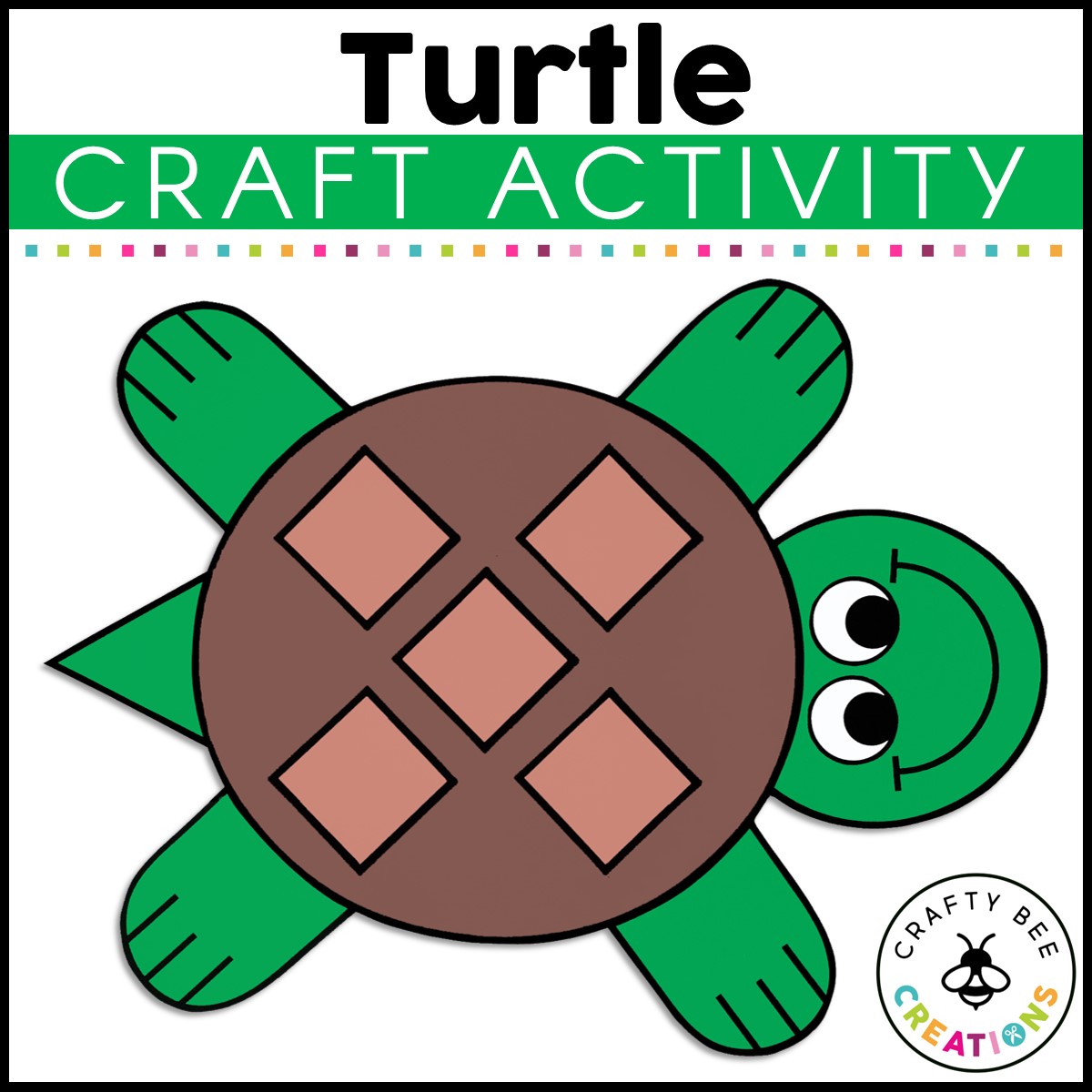 Sea Turtle Craft | Ocean Animals Activity | Sea Life | Ocean Habitat ...