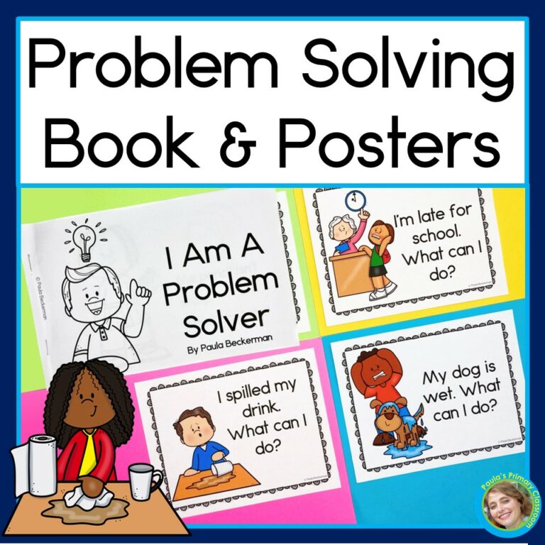 Problem Solving For Little Ones | Book and Posters to Teach Critical ...