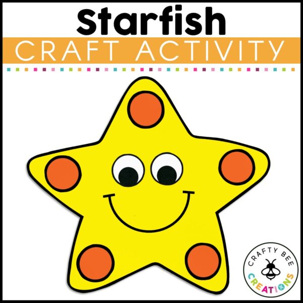 Starfish Craft | Ocean Animals Activity | Sea Life | Ocean Habitat ...