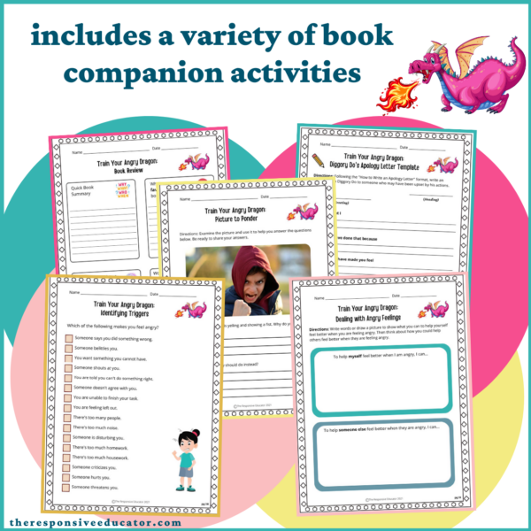 Train Your Angry Dragon (by Steve Herman) Social-Emotional Learning ...