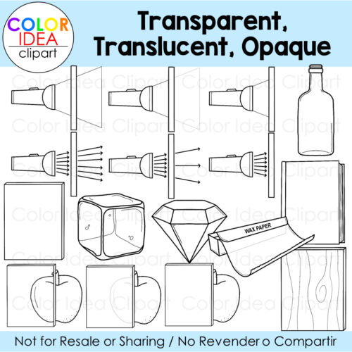 Transparent, Transluscent, Opaque | Made By Teachers