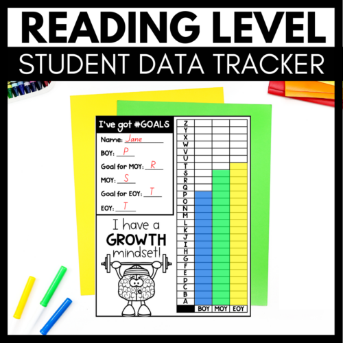 Guided Reading Level Student Data Tracking Sheets | Made By Teachers