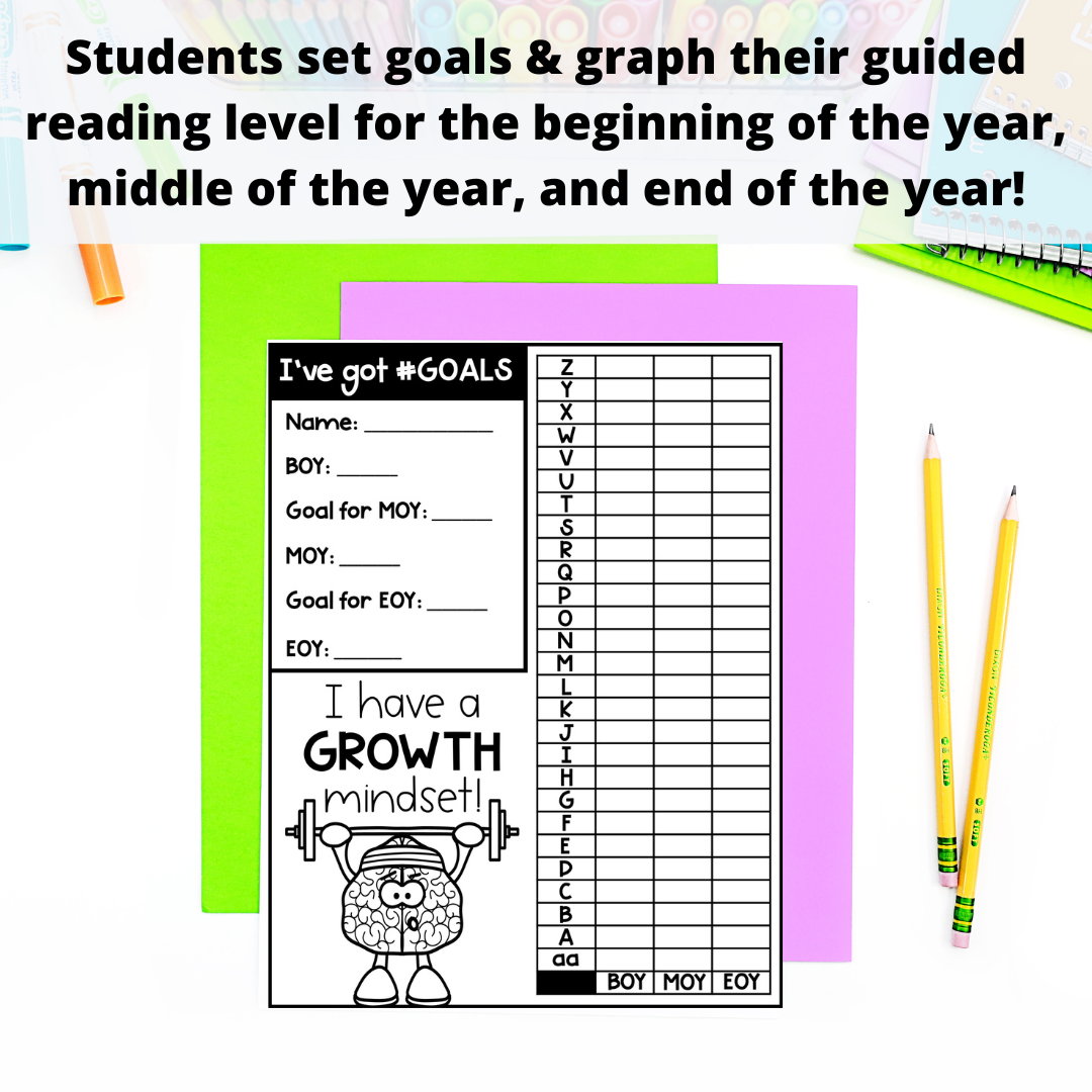 Guided Reading Level Student Data Tracking Sheets | Made By Teachers
