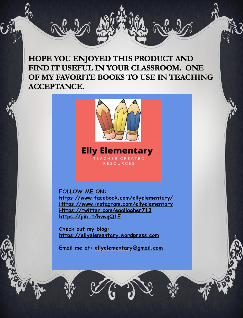 THE HUNDRED DRESSES BY ELEANOR ESTES READING LESSONS | Made By Teachers