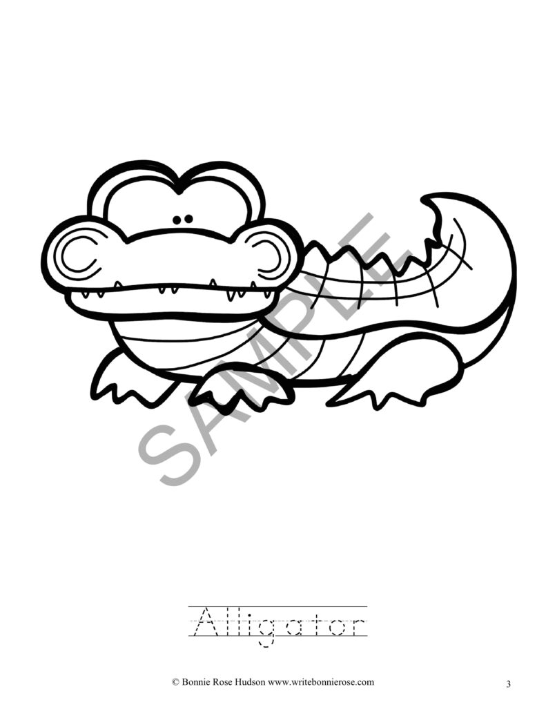 A to Z Animals Coloring Book-Level A | Made By Teachers