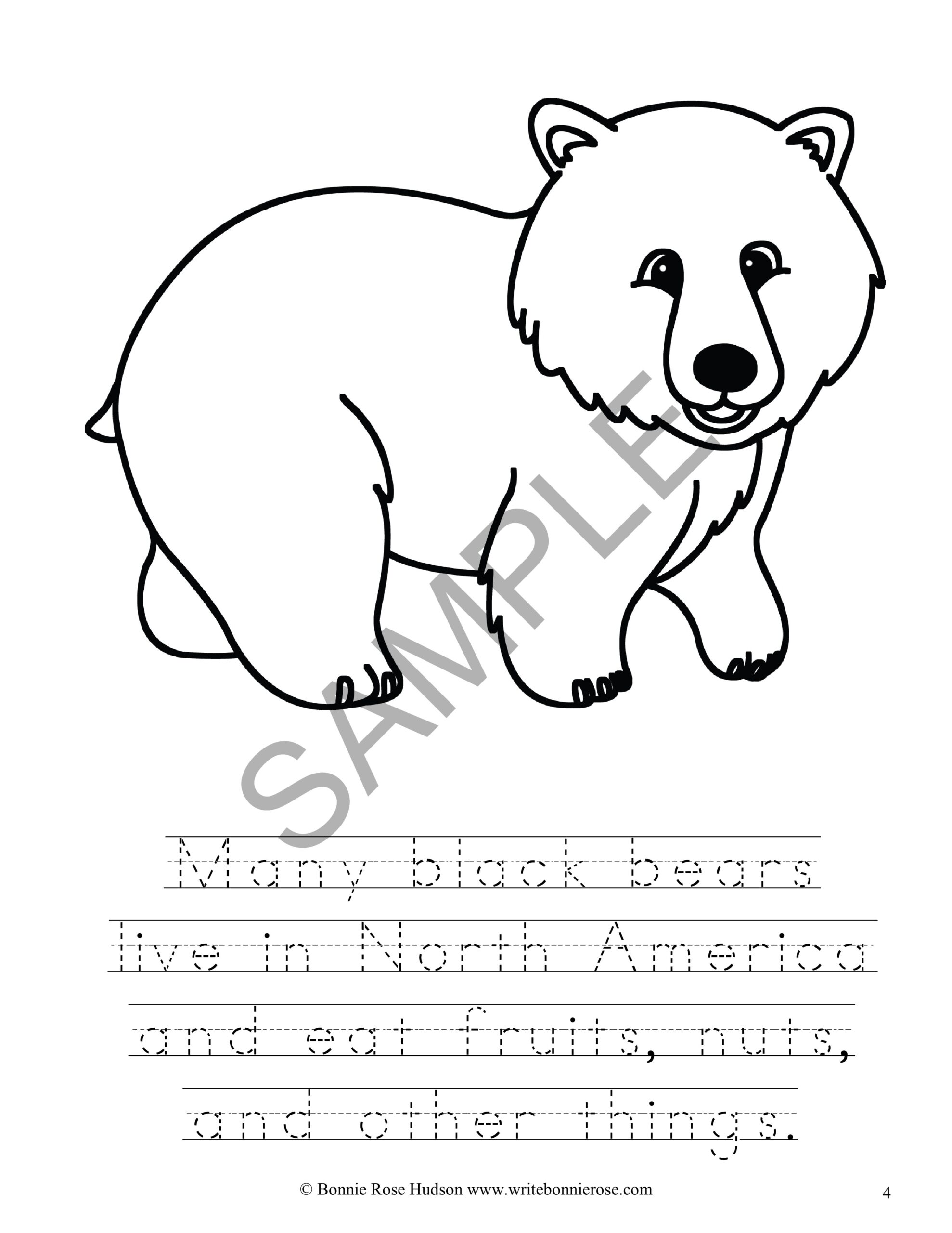 A to Z Animals Coloring Book-Level B | Made By Teachers
