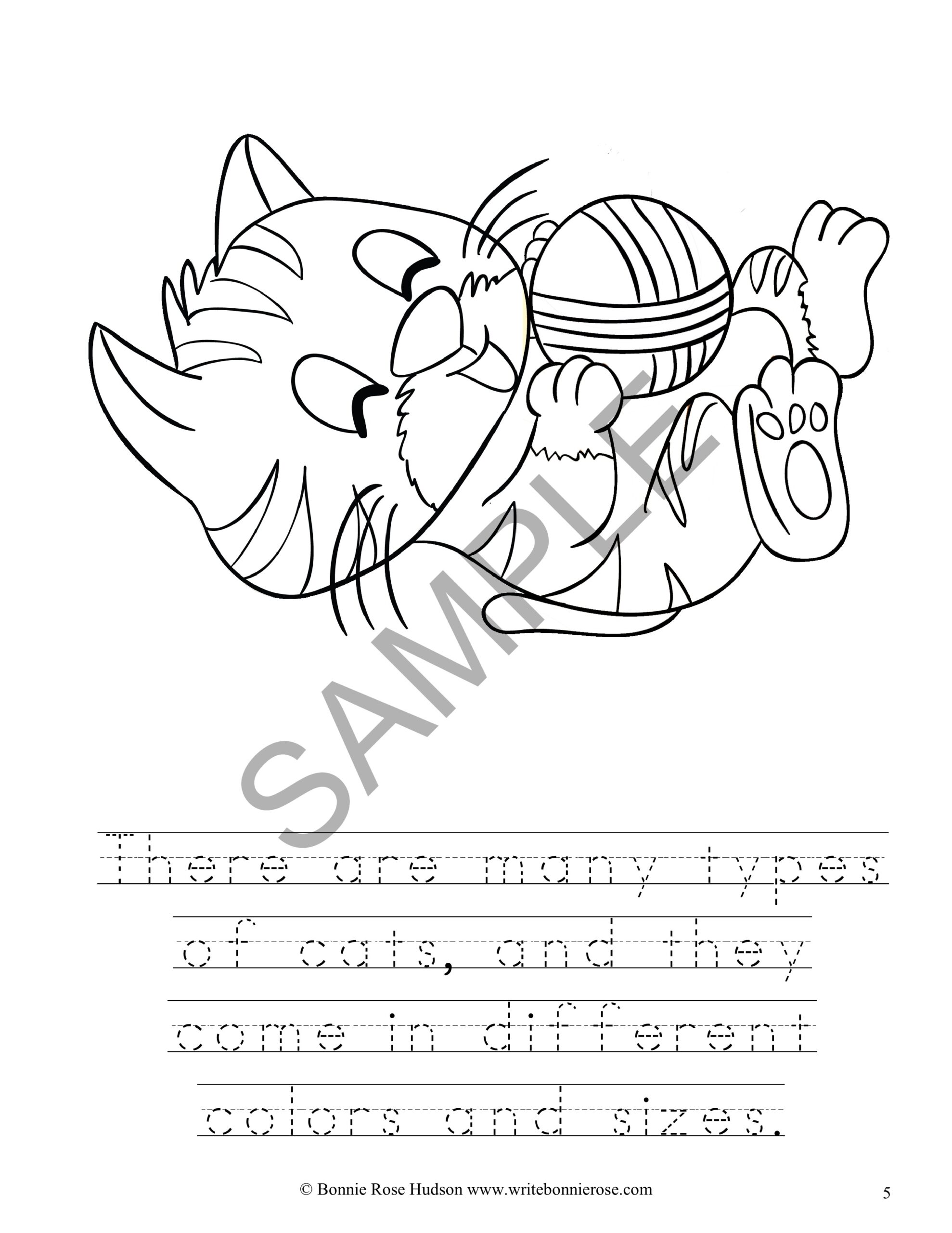 A to Z Animals Coloring Book-Level B | Made By Teachers