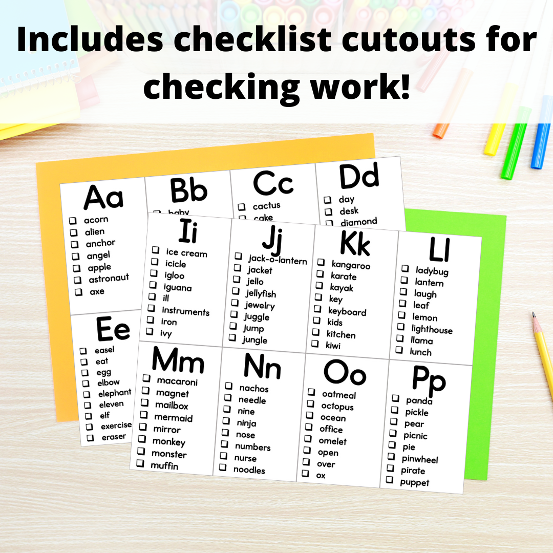 Beginning Sounds Worksheets - Dot Marker Alphabet Pages | Made By Teachers