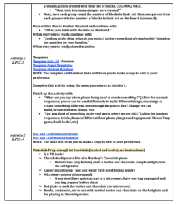 2nd Grade Science Lesson Object Pieces, Heating/Cooling 2.PS1.3,1.4 OAS ...
