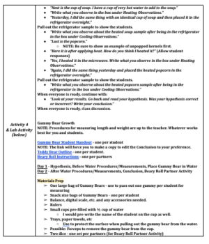 2nd Grade Science Lesson Object Pieces, Heating/Cooling 2.PS1.3,1.4 OAS ...