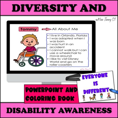 Diversity, Inclusion, and Disability Awareness PowerPoint and Book ...