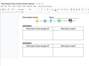 2nd Grade Science Lesson Plant Needs 2.LS2.1 OAS NGSS | Made By Teachers