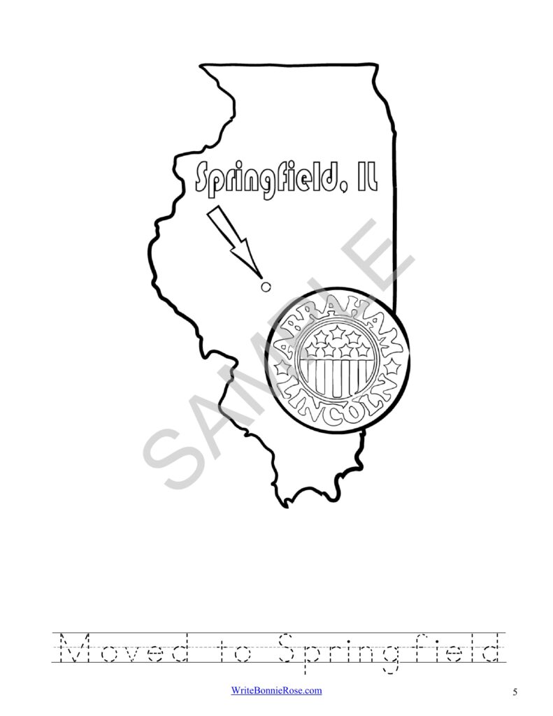 Abraham Lincoln Coloring Book-Level A | Made By Teachers