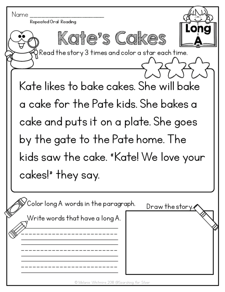 Reading Fluency Passages {Silent E} | Made By Teachers