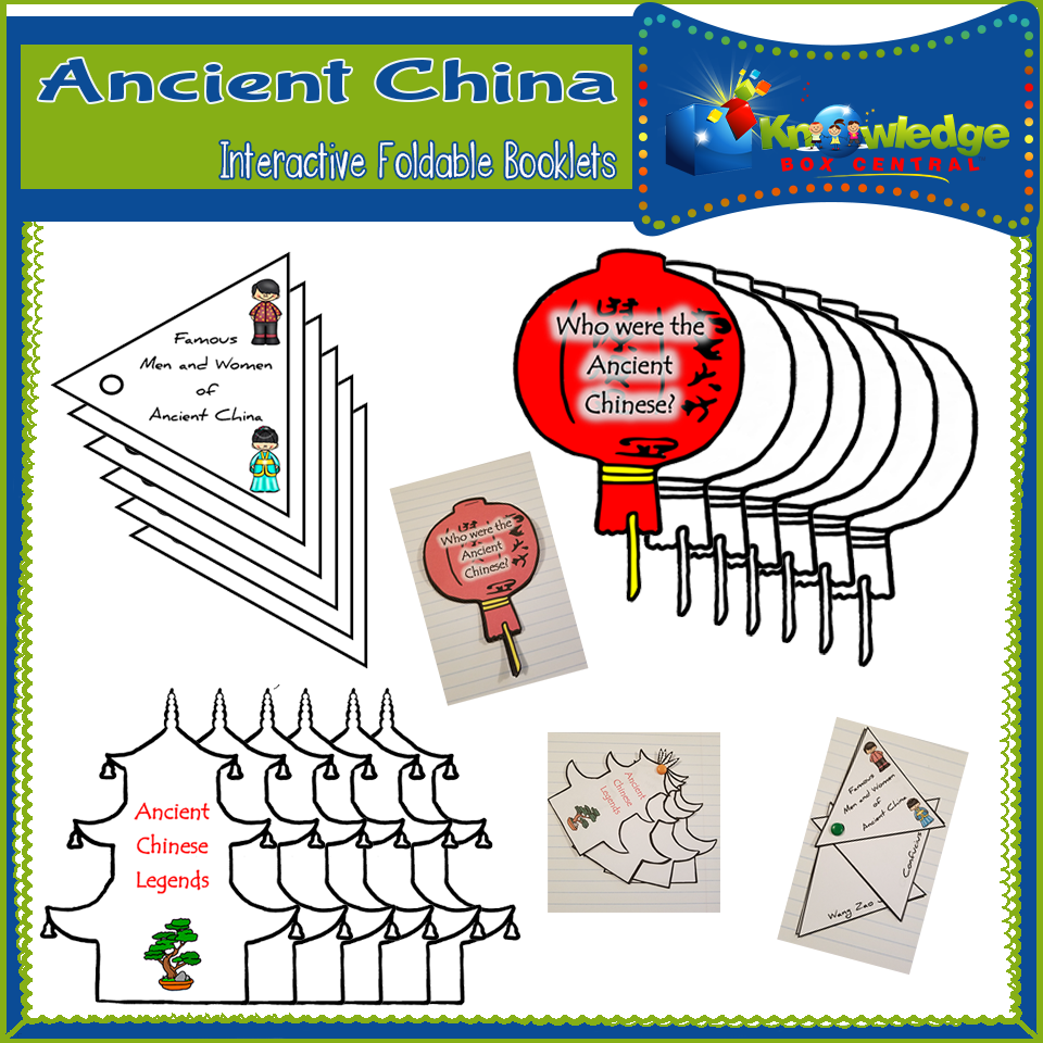 Ancient China Interactive Foldable Booklets | Made By Teachers