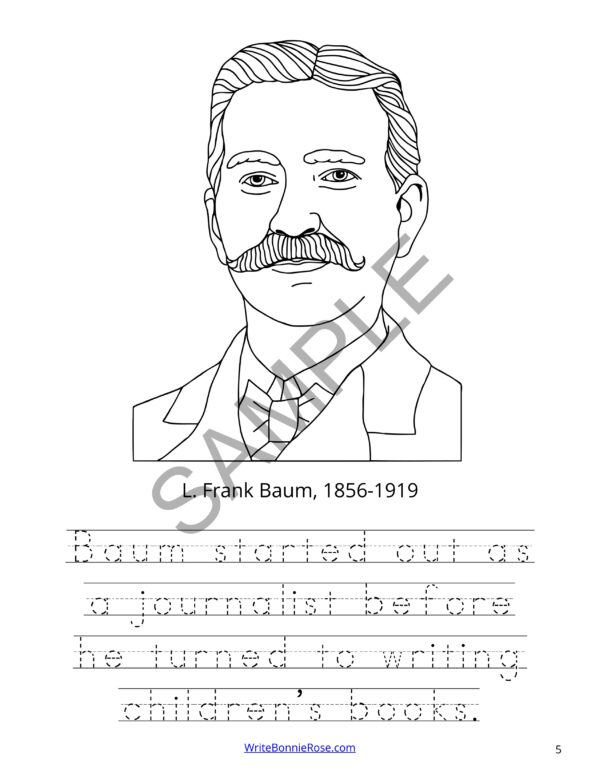 Famous American Authors Coloring Book-Level B | Made By Teachers