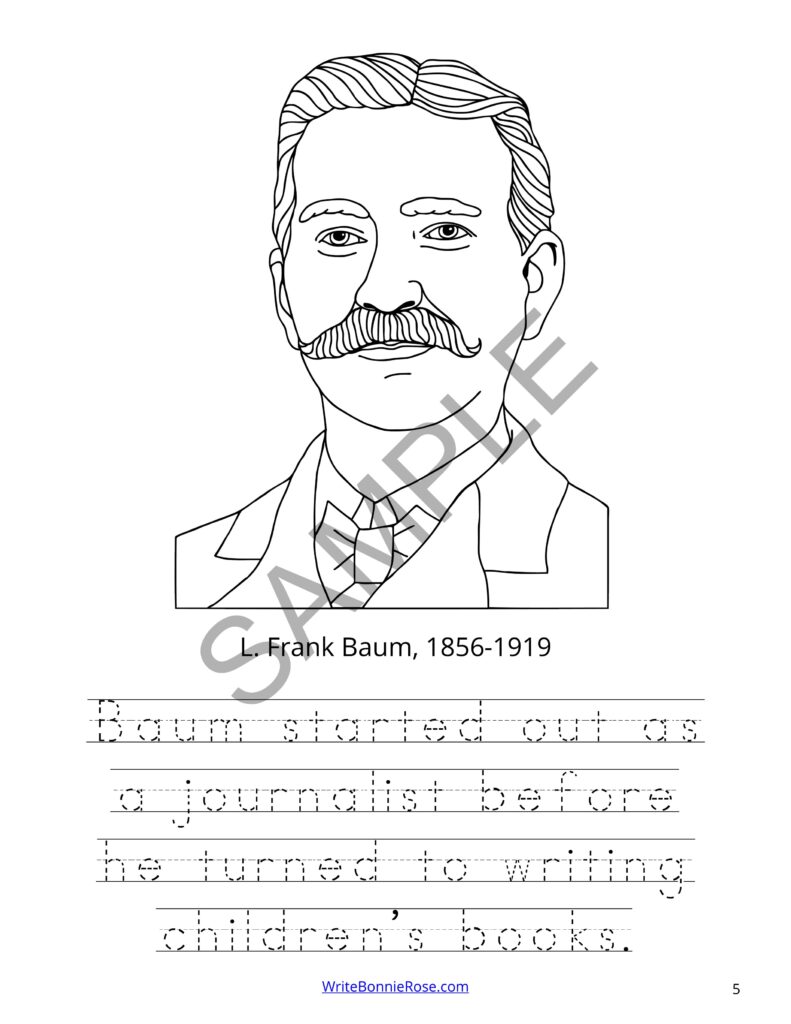 Famous American Authors Coloring Book-Level B | Made By Teachers