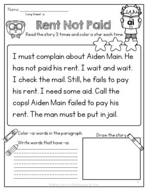 Reading Fluency Passages {Vowel Teams} | Made By Teachers