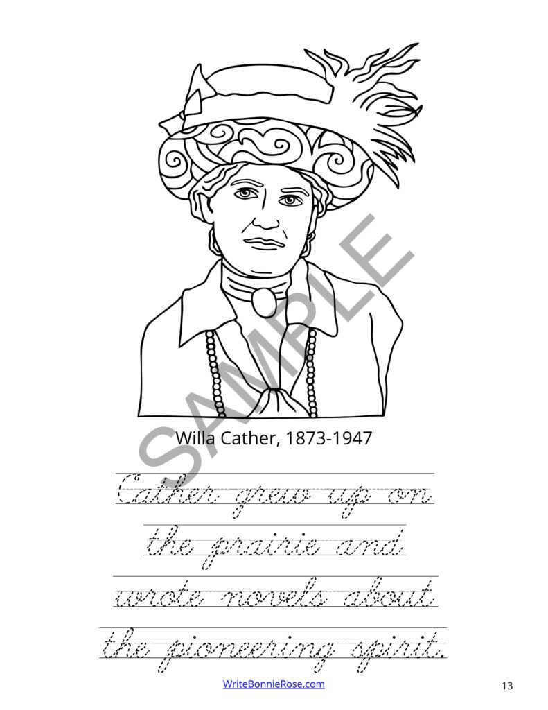 Famous American Authors Coloring Book-Level C | Made By Teachers